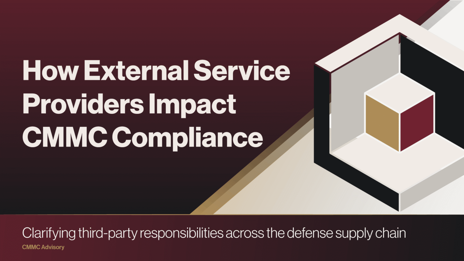 CMMC Compliance: How External Service Providers Impact It